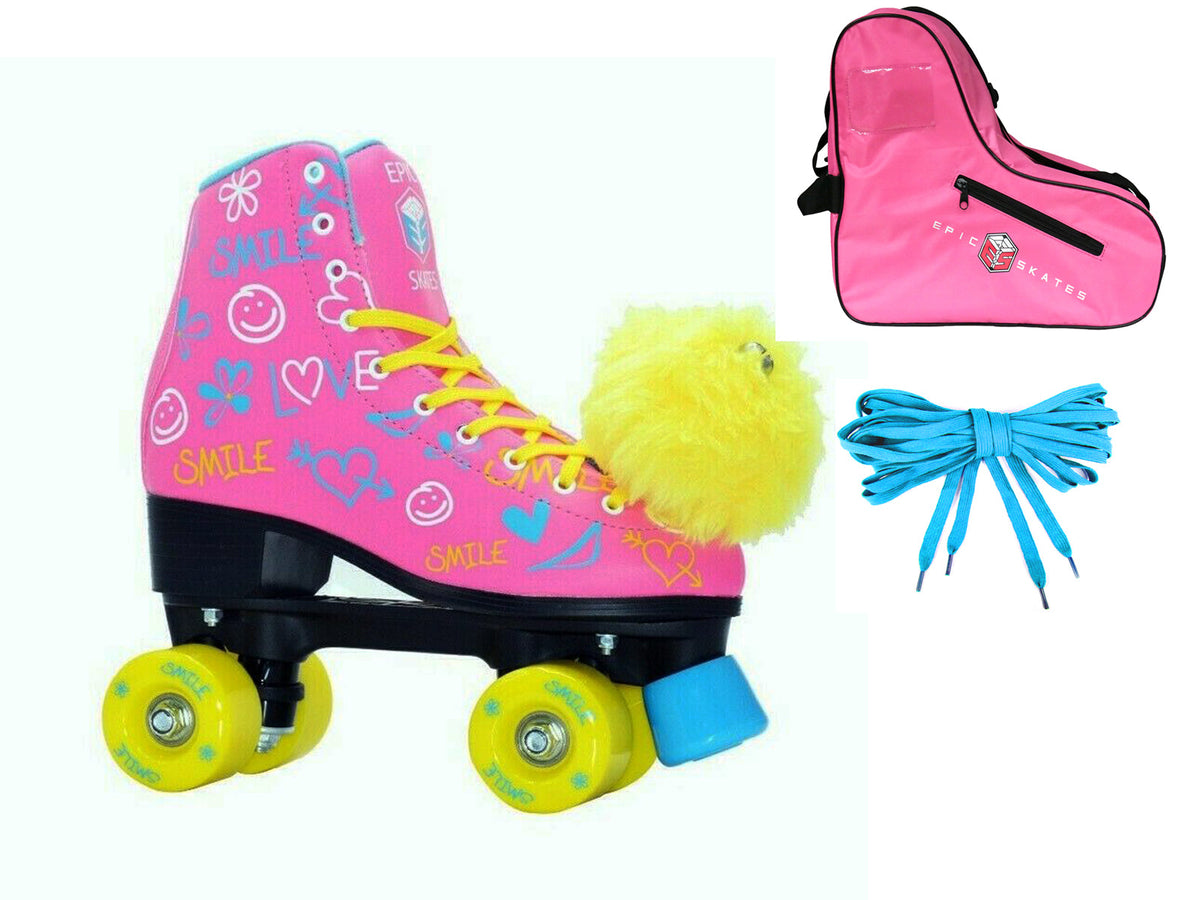 Epic Blush Roller Skates Package — LEGACY SKATES